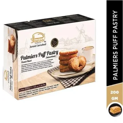 Jazaa Palmiers Puff Pastry (Bakarkhani) 200g - Foodigo